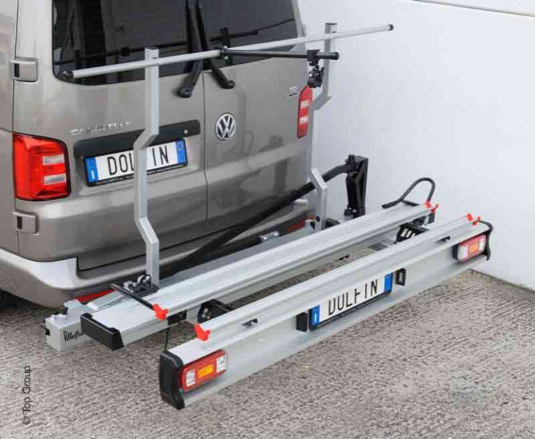 Portamoto Van/Furgonato DOLFIN Goldschmitt Completo per 4 Bici